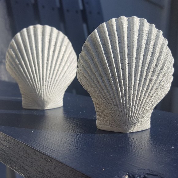 Other | 2 Large Lamp Finials Shell Design 3x3 | Poshmark
